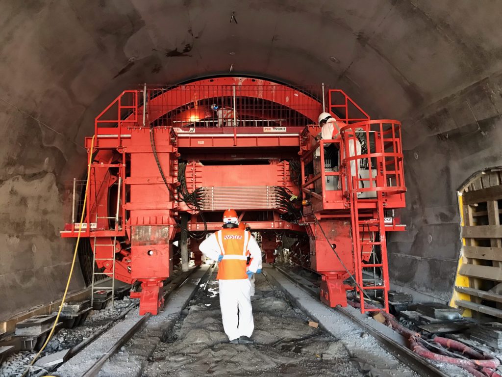 Confortement tunnel Rio Tinto (c) SNCF Réseau - Le Rove